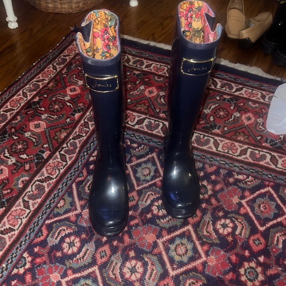 Joules | Shoes | Joules Rain Field Wellies Boot Knee High Size 8 Us 6 ...